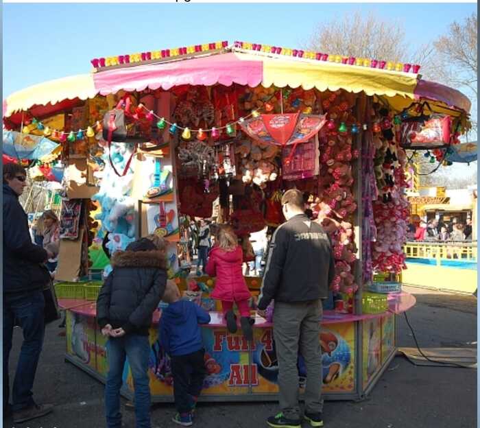Eendenvissen spelkraam :: Opblaas Figuren Winterswijk